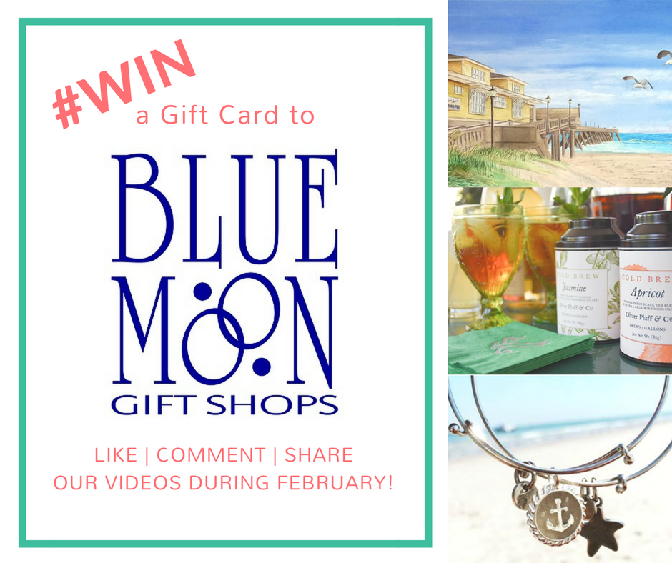 Win a Gift Card to Blue Moon Gift Shops! | The Cameron Team