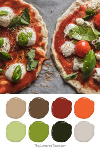 Pizza Paint Color Palette - The Cameron Team - The Cameron Team